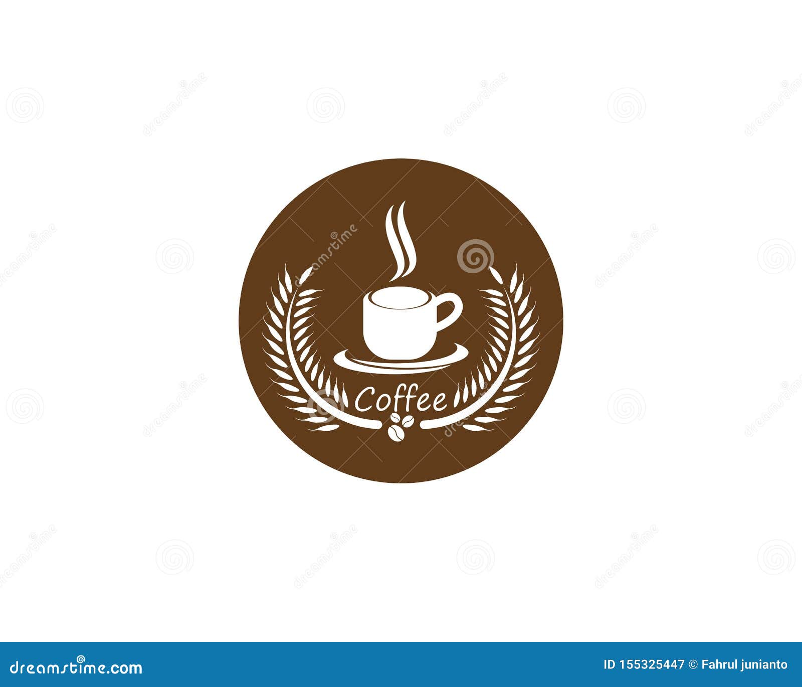 Coffee Cup Icon for Break Time Symbol Vector Illustration Stock Vector ...