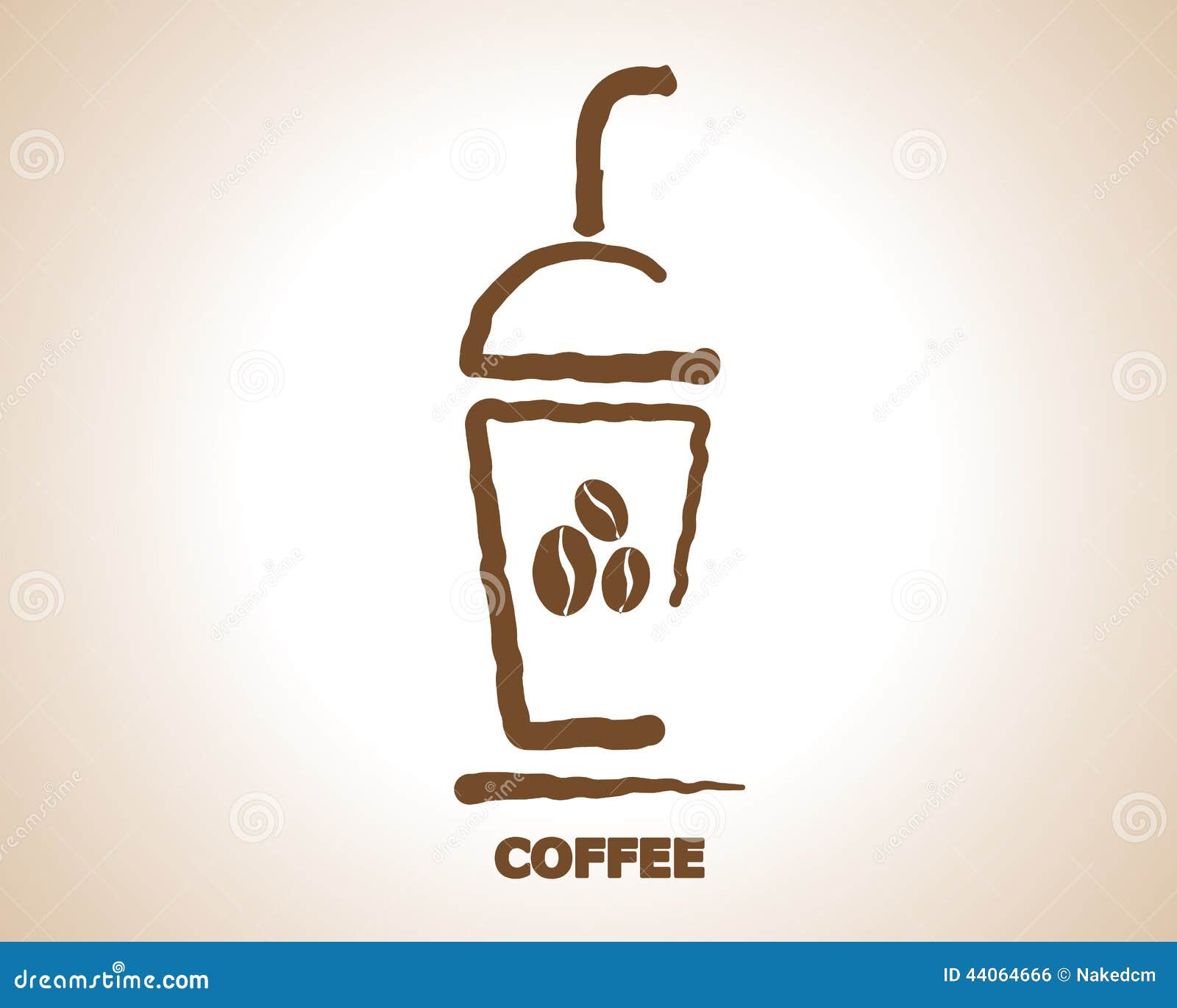 Coffee Cup Icon Symbol Vector Stock Vector - Illustration of shape ...