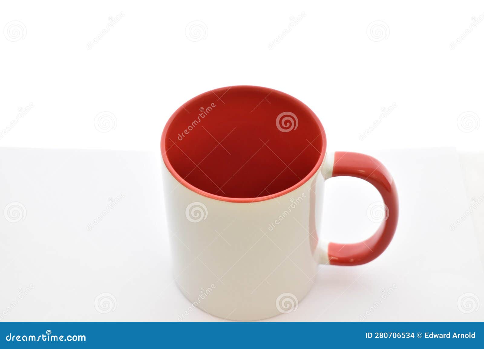 Coffee Cup on White Background Stock Photo - Image of object, morning ...