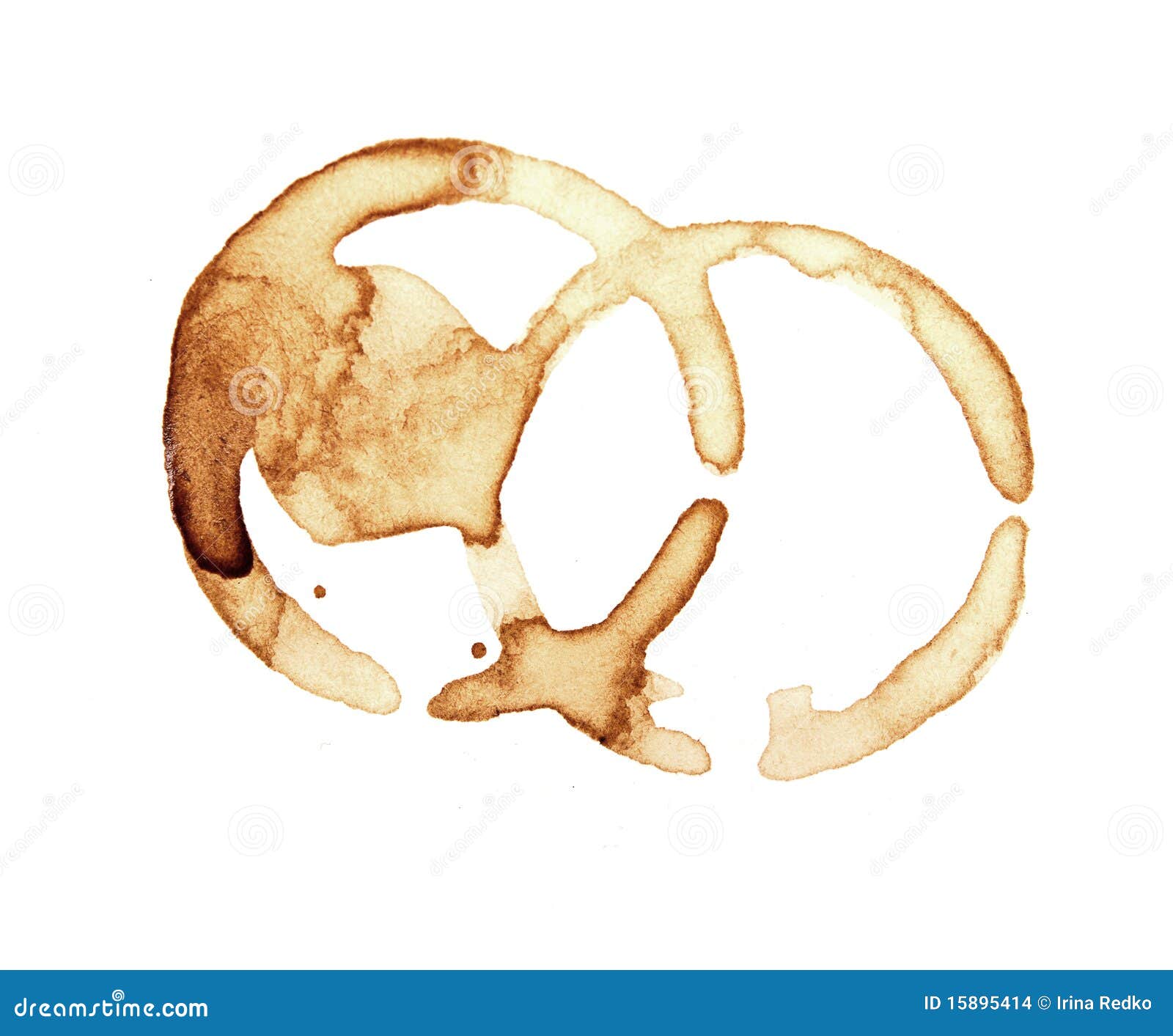 Coffee cup marks stock photo. Image of stained, curve - 15895414