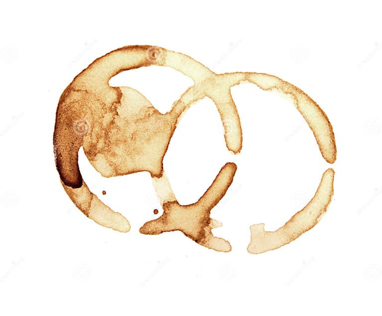 Coffee cup marks stock photo. Image of stained, curve - 15895414