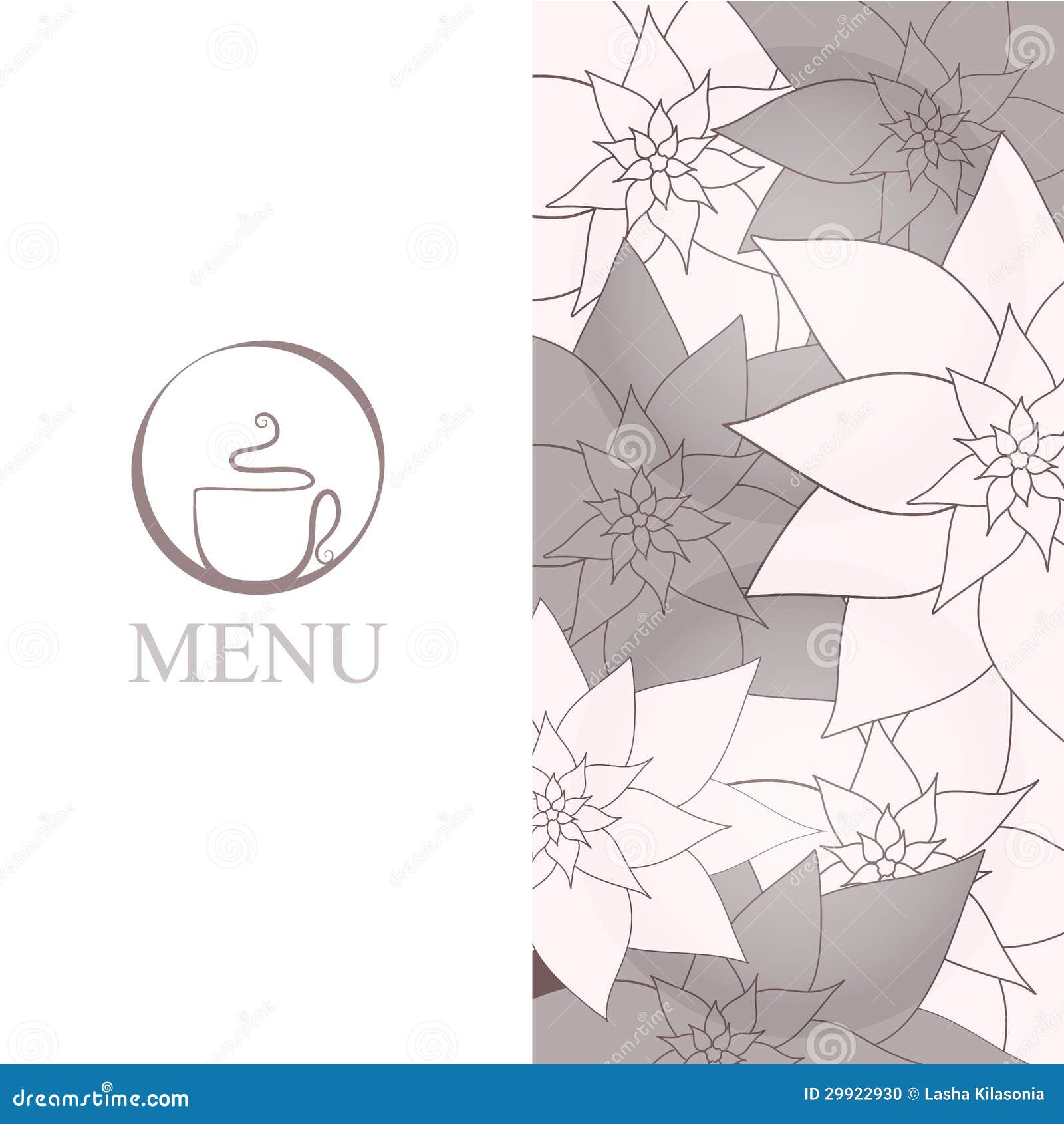 Coffee cup Menu background stock illustration. Illustration of scrap ...