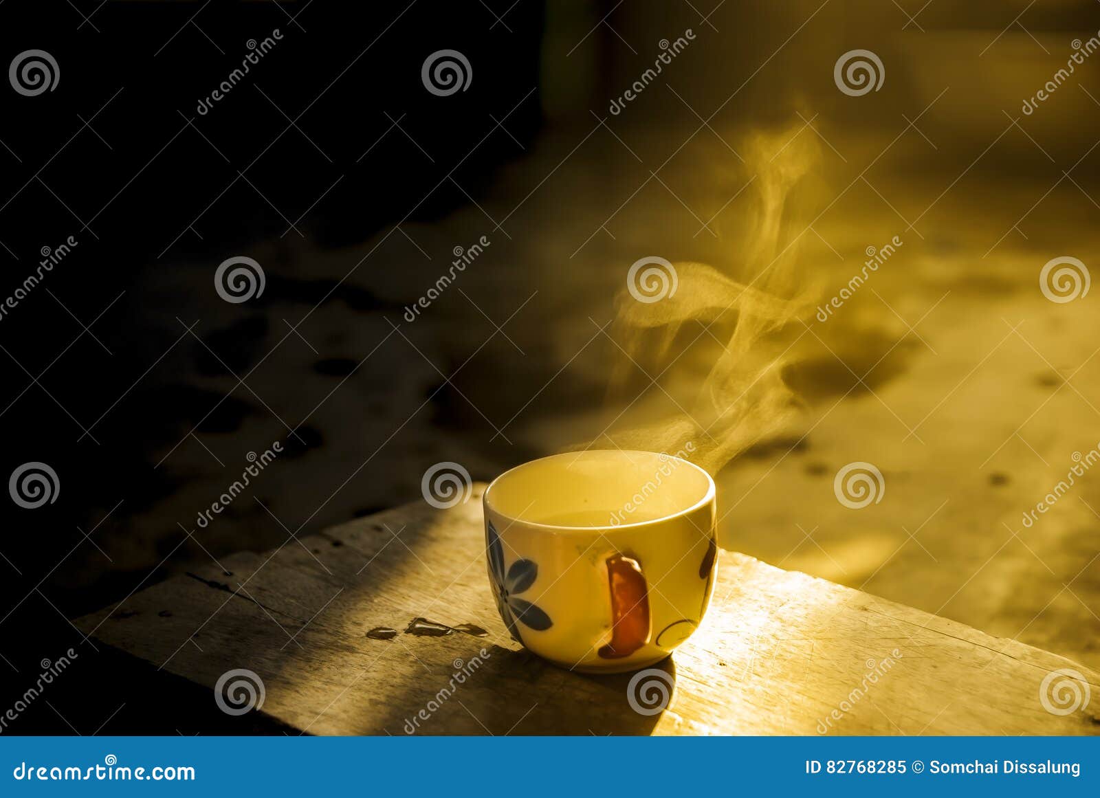 Coffee cup in morning time stock image. Image of aroma - 82768285
