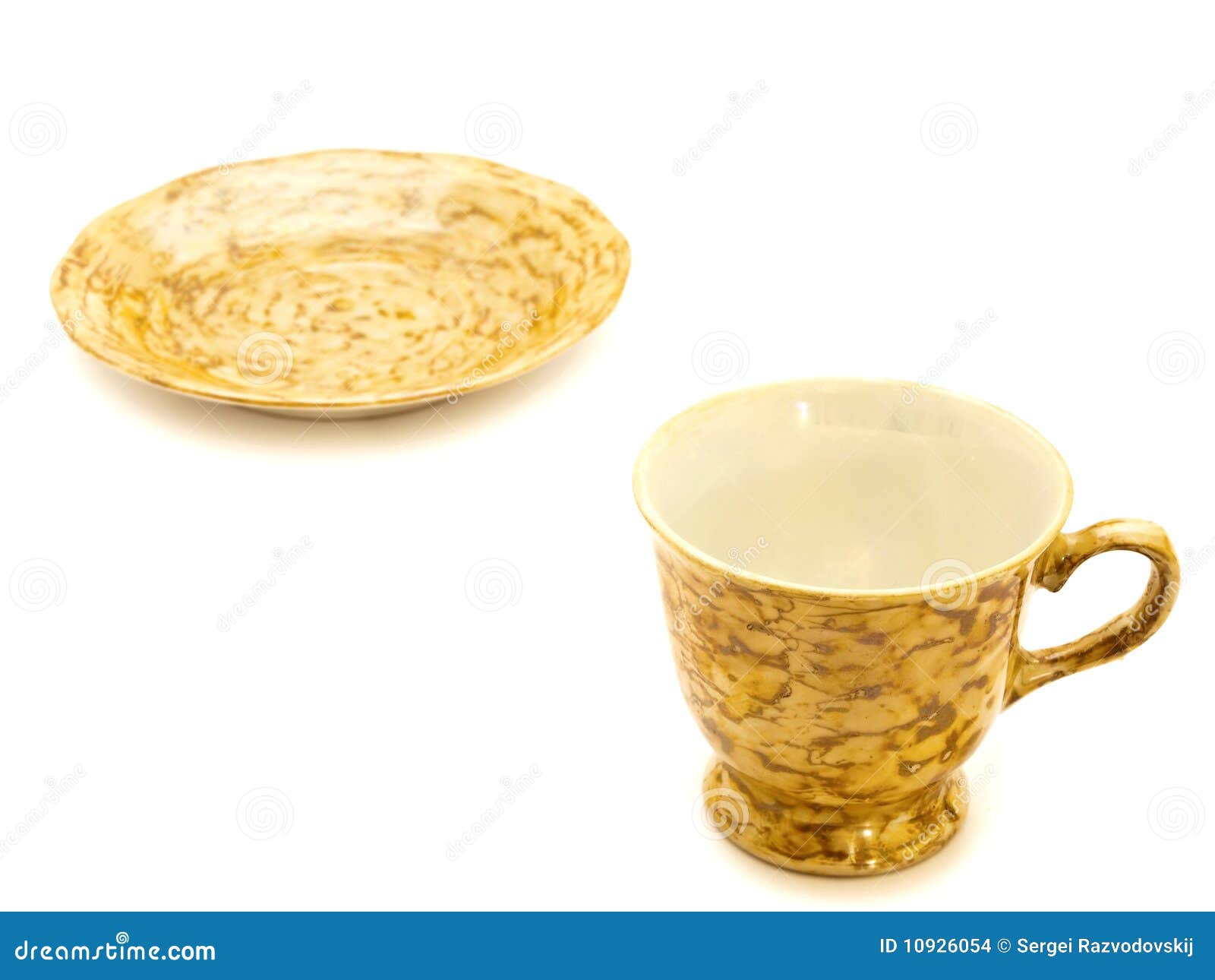 Coffee cup and plate stock photo. Image of white, plate - 10926054