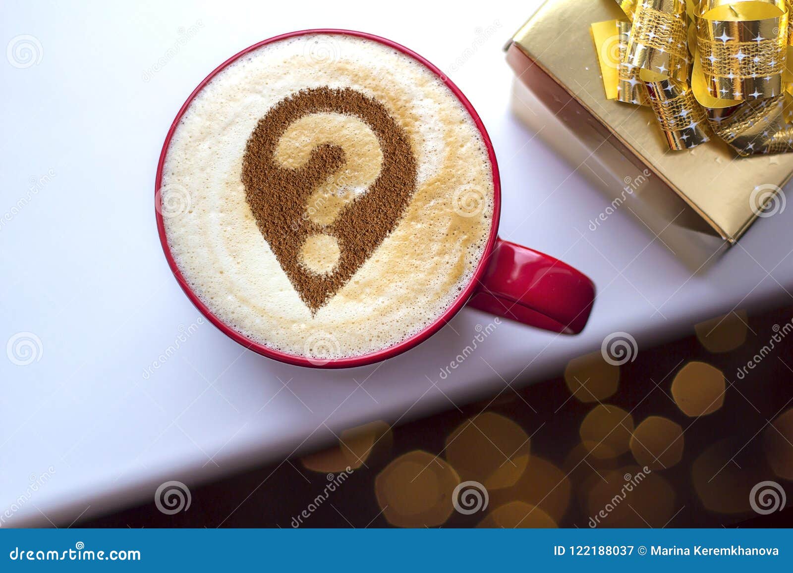 Coffee Cup with Question Mark Stock Image - Image of concepts, coffee ...