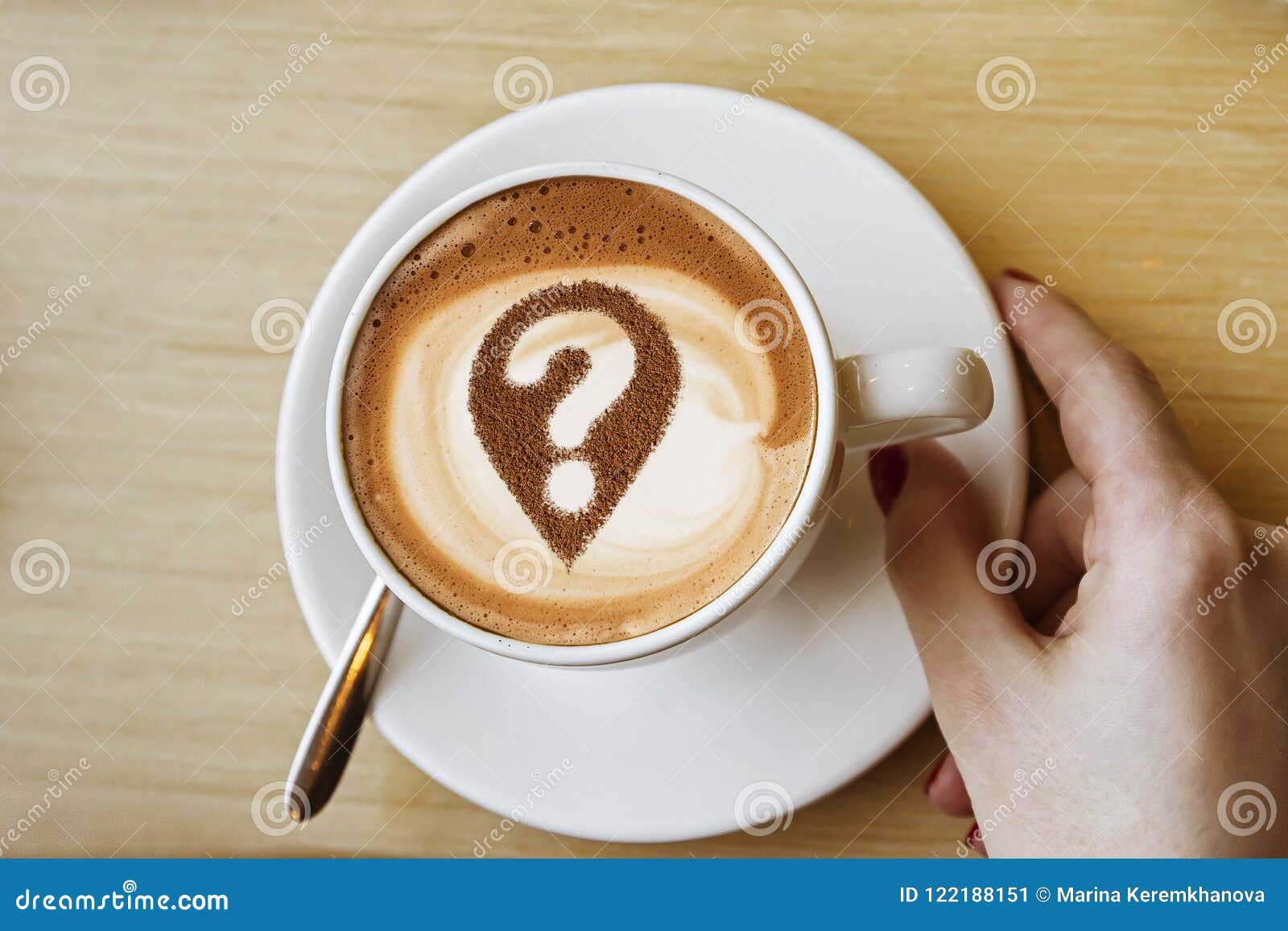 Coffee Cup with Question Mark Stock Image - Image of caffeine, cafe ...