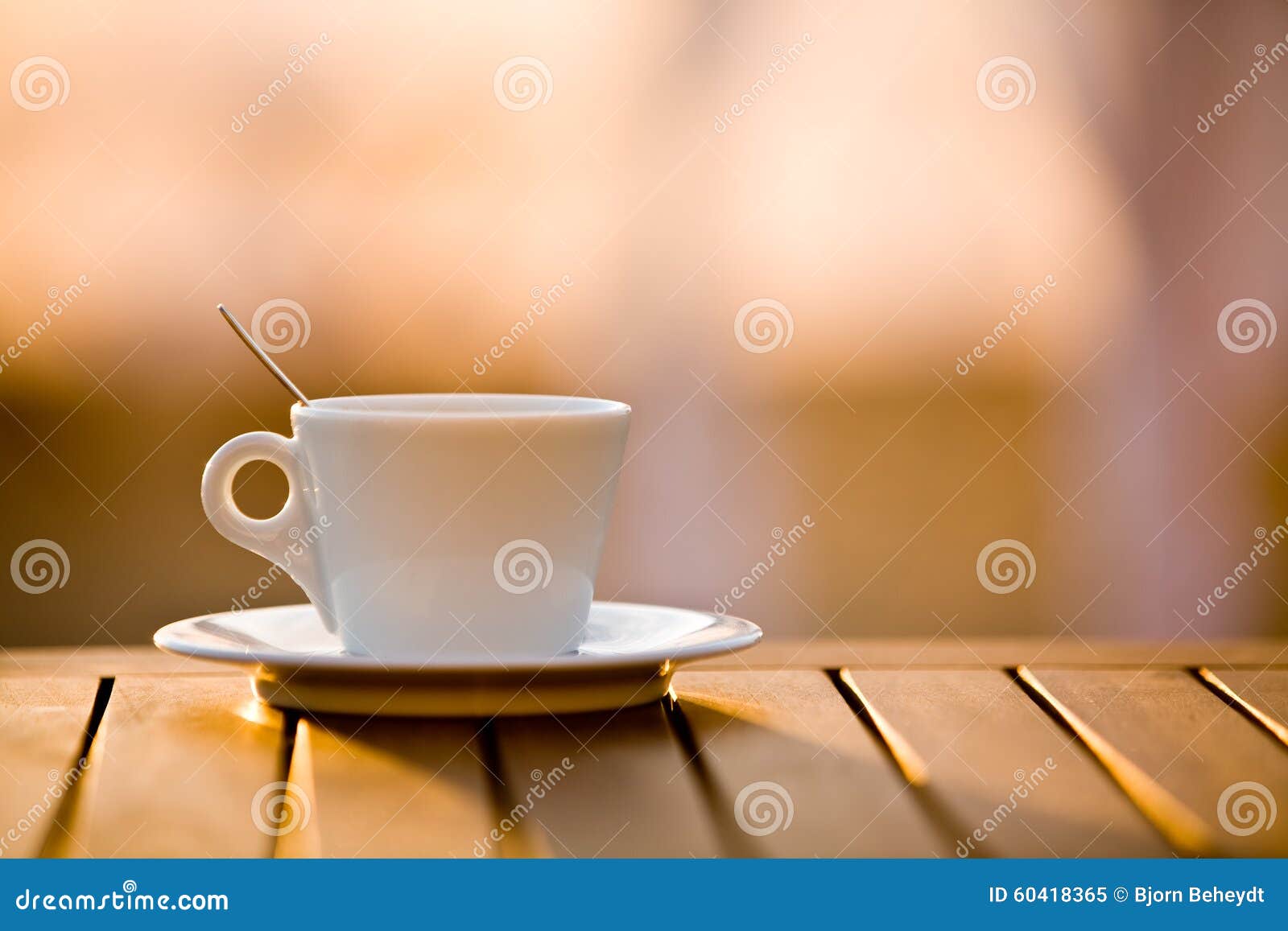 Coffee cup with spoon stock image. Image of caffeine - 60418365