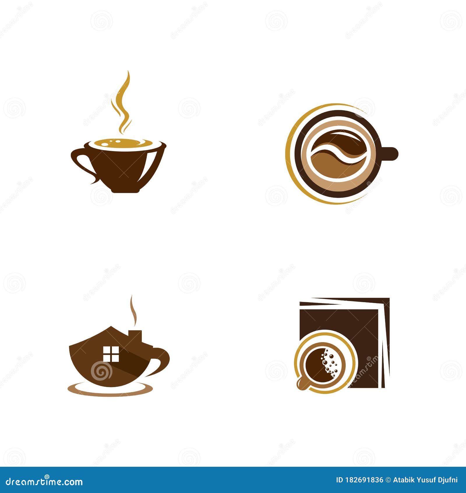 Coffee Cup Symbol Vector Icon Stock Vector - Illustration of heat ...