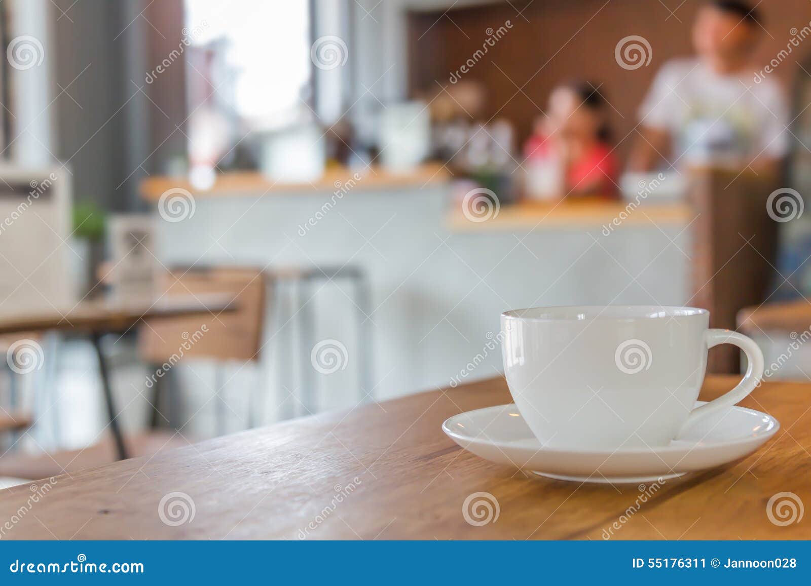 Coffee cup on table stock image. Image of morning, leisure - 55176311
