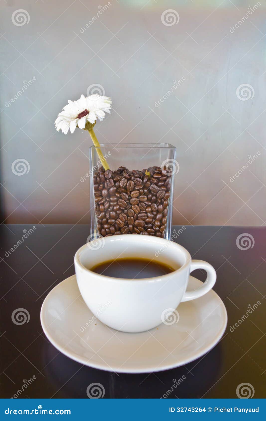 Coffee cup on the table stock photo. Image of concept - 32743264