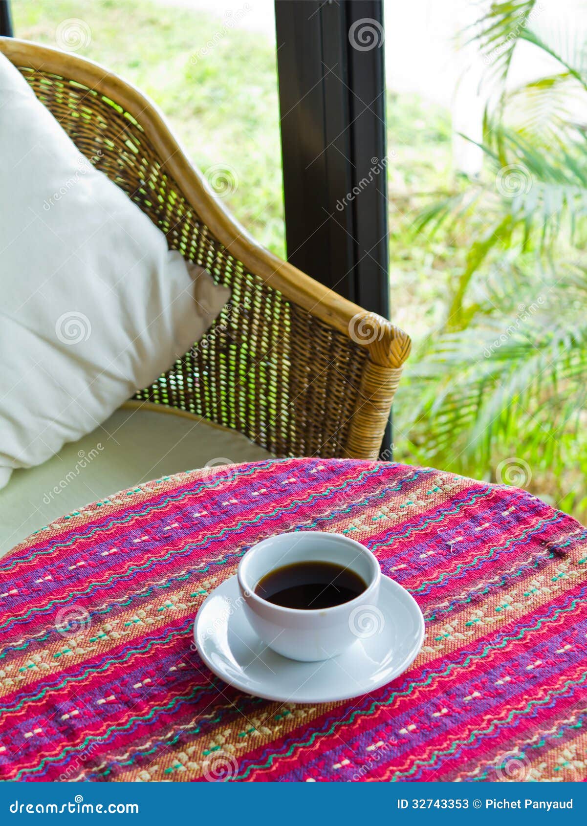 Coffee cup on the table stock image. Image of coffee - 32743353