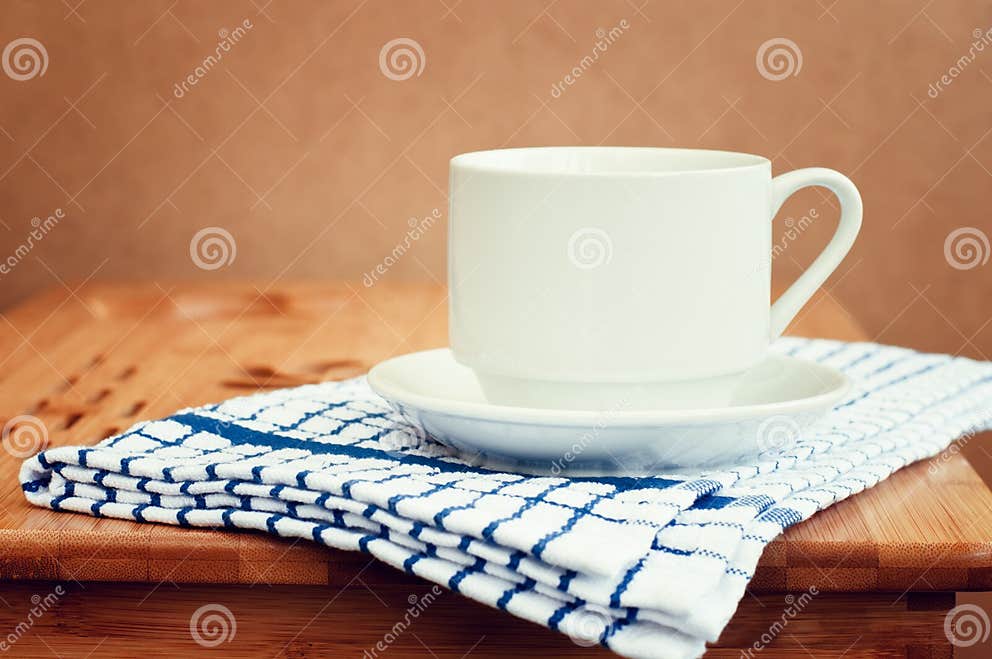Coffee Cup on the Table stock image. Image of drink, saucer - 56438037