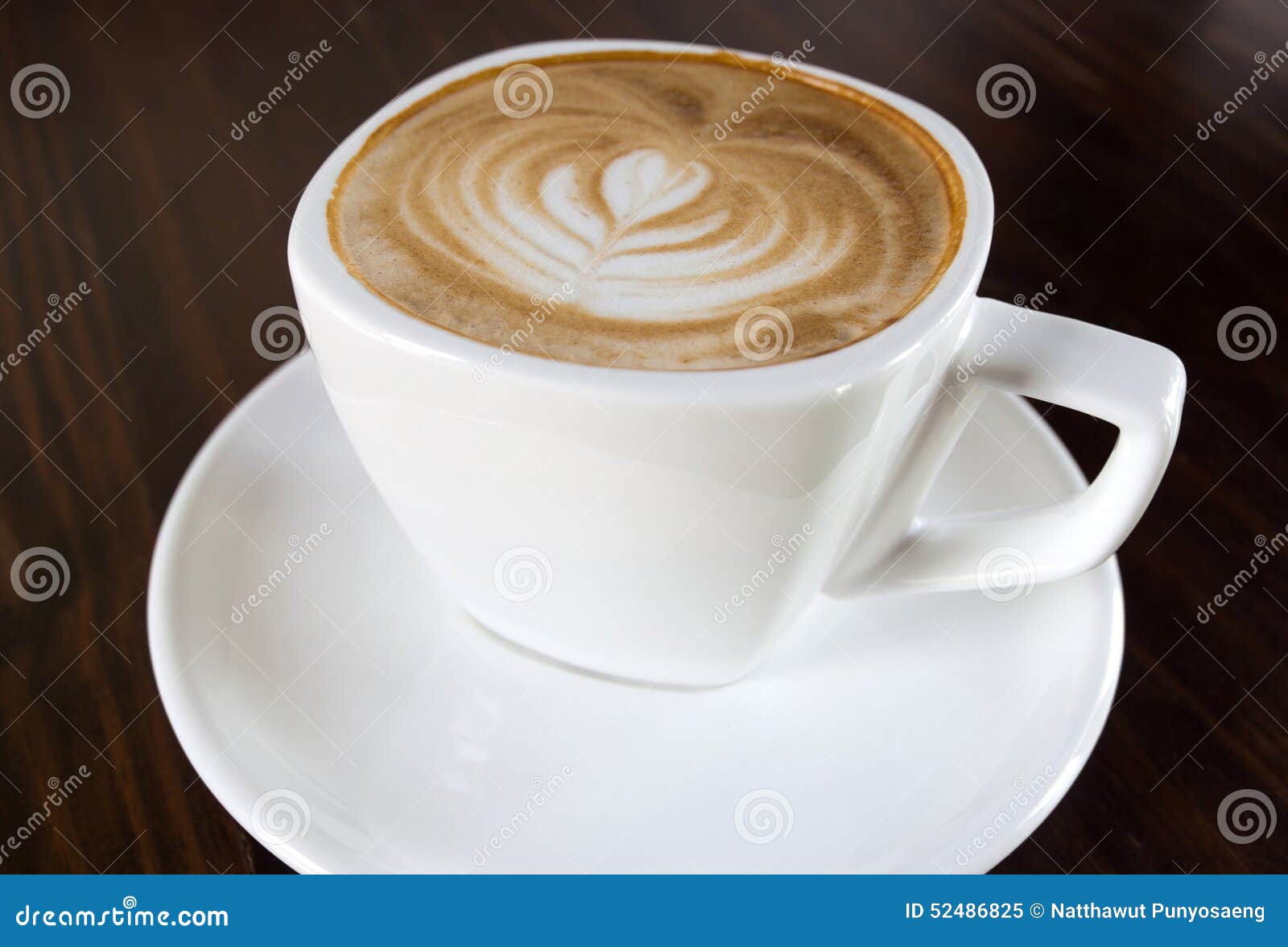 Coffee cup on table stock image. Image of espresso, breakfast - 52486825