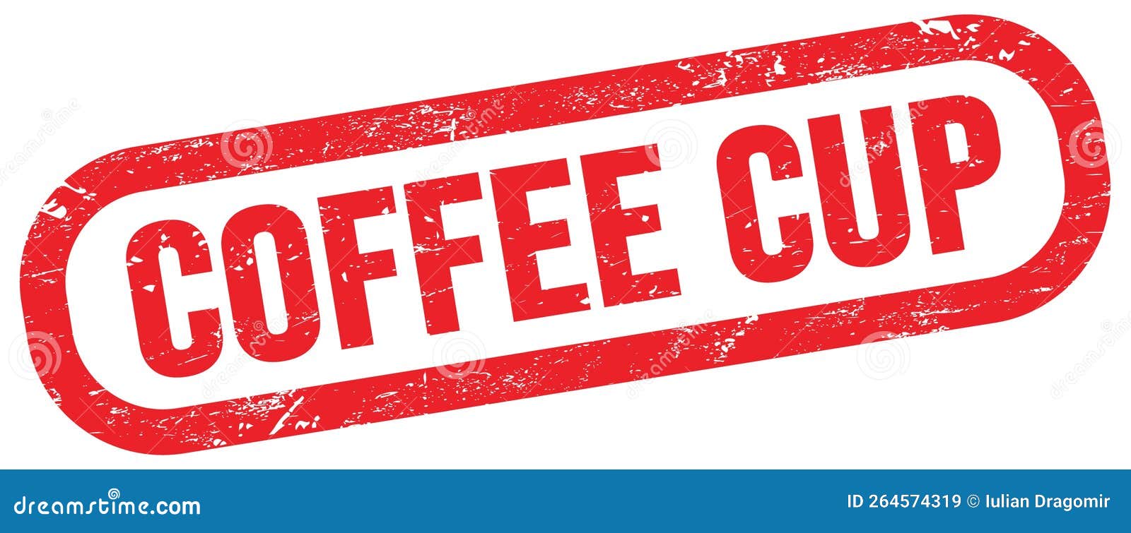 COFFEE CUP, Text Written on Red Stamp Sign Stock Image - Image of ...