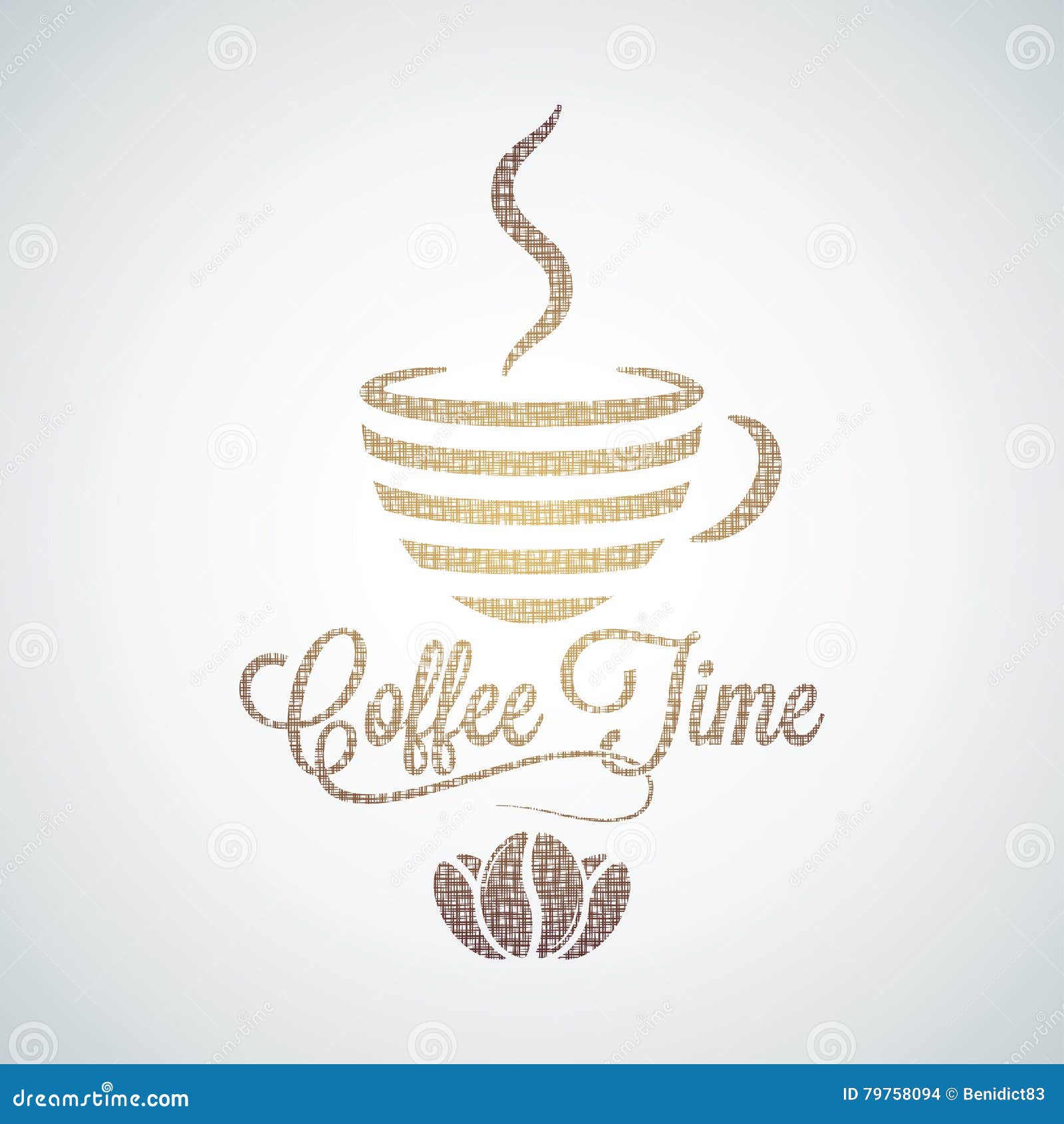 Coffee Cup , Texture Label Design Background. Stock Vector ...