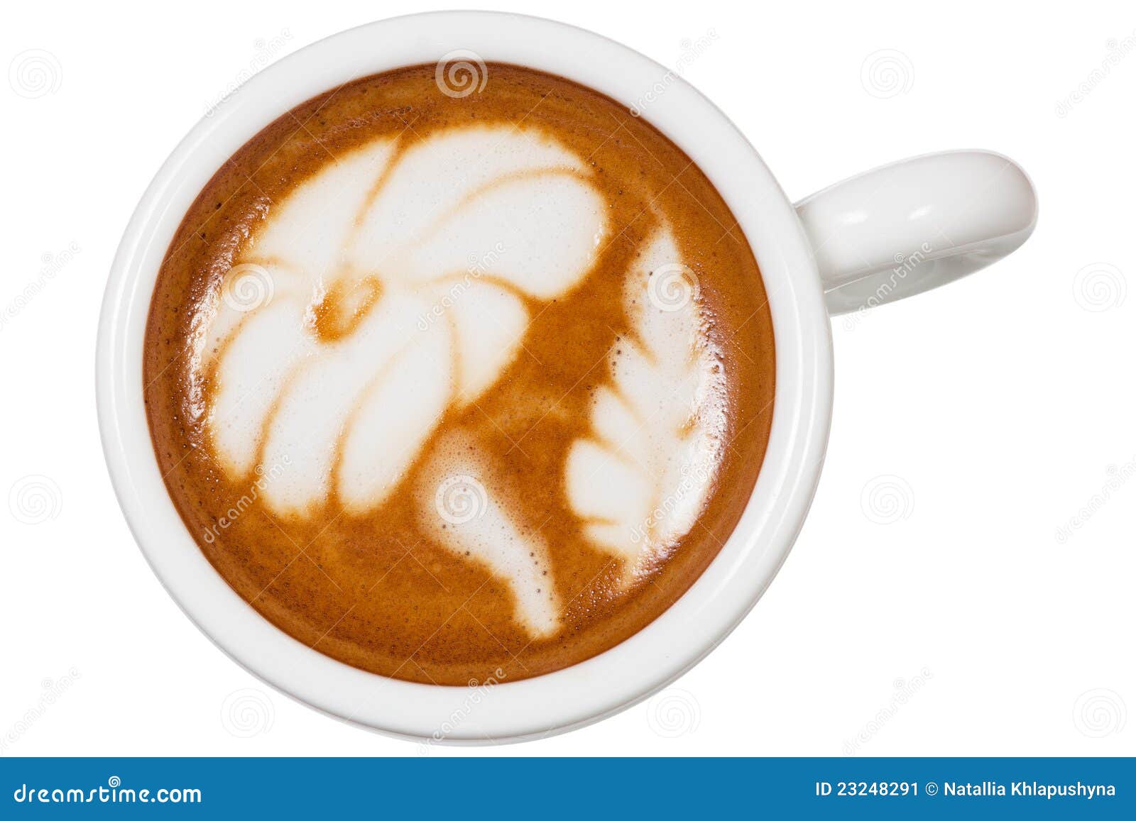 Coffee cup, top view stock image. Image of morning, black - 23248291