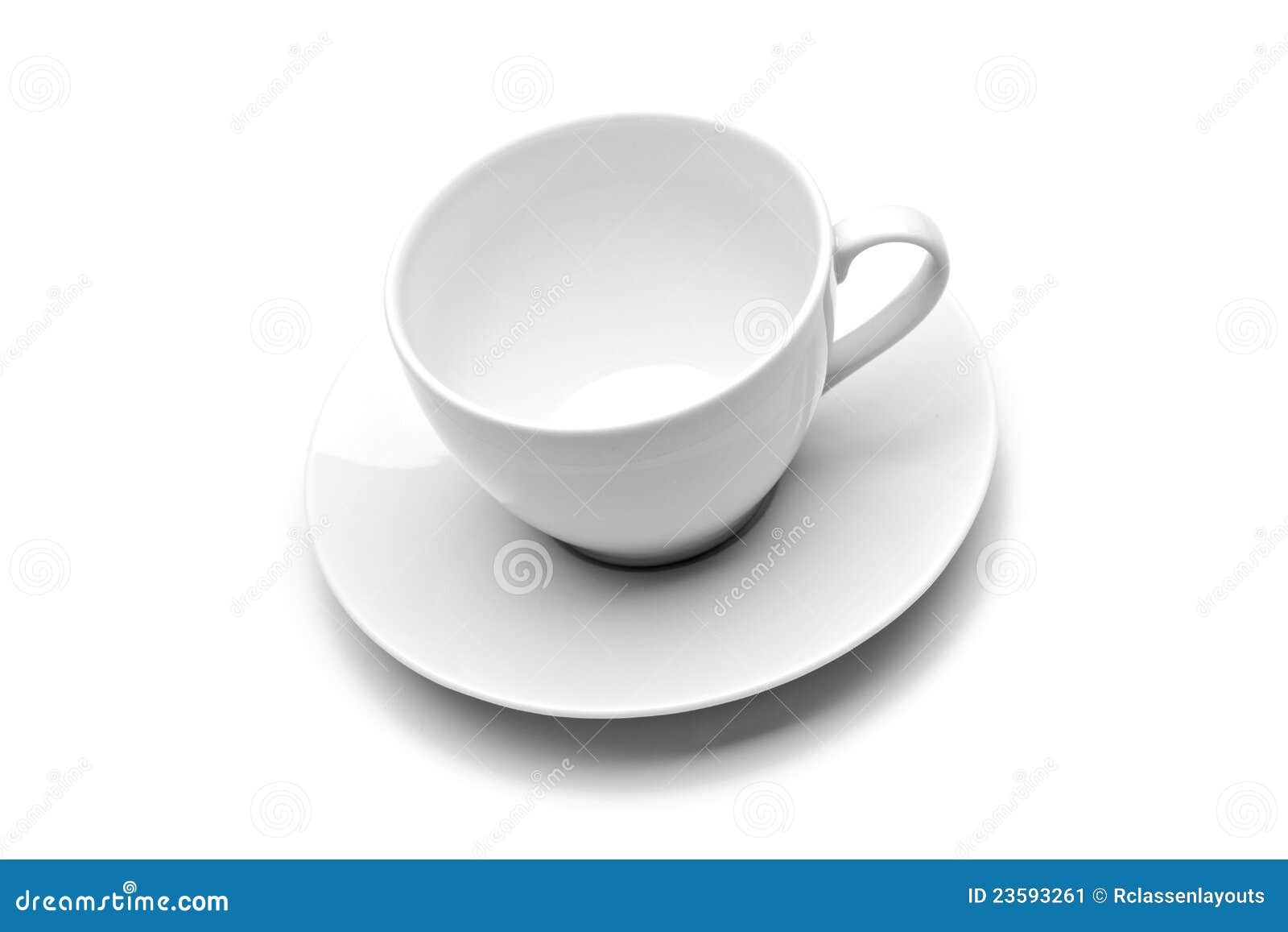 Coffee Cup on White Background Stock Image - Image of caffeine, aroma ...