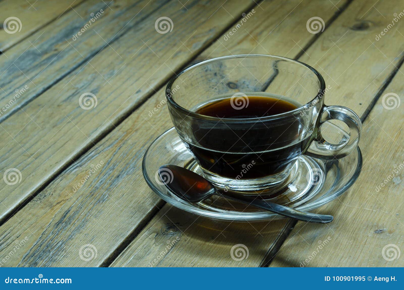 Coffee Cup on Wooden Table. Stock Image - Image of pattern, wooden ...