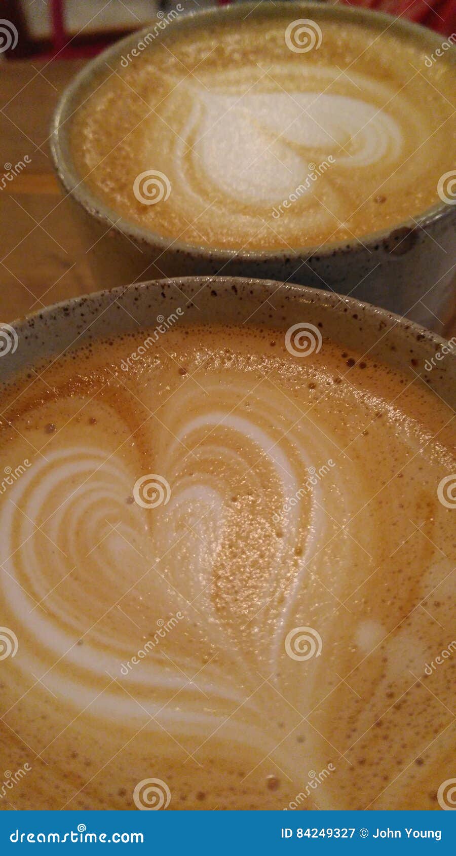 Coffee stock image. Image of cups, heart, break, drink - 84249327