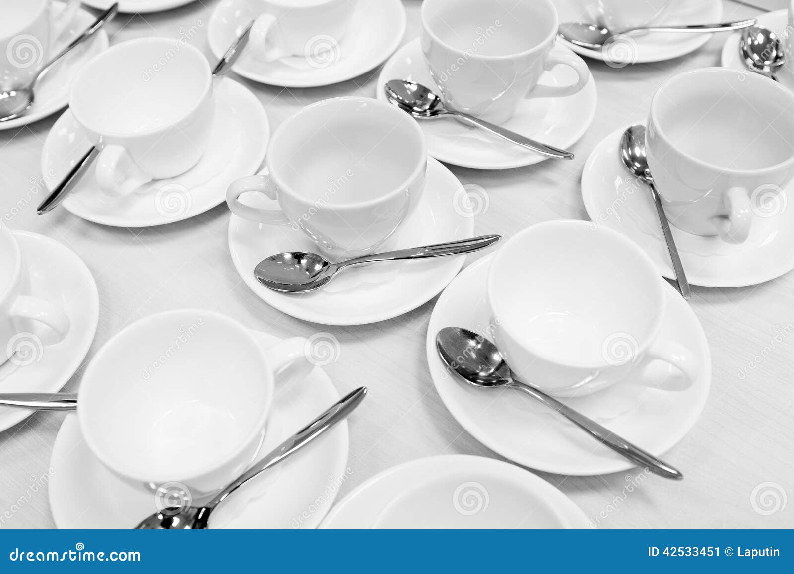 Coffee Cups stock image. Image of objects, group, buffet - 42533451