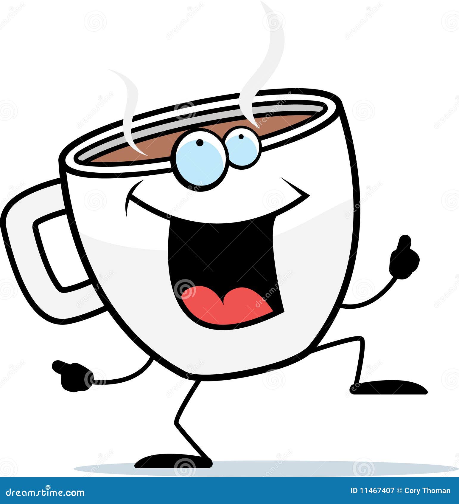 Coffee Dancing Royalty Free Stock Photography - Image: 11467407