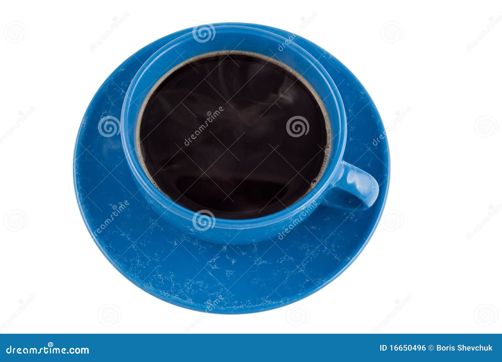 Coffee in the Dark Blue Marble Cup. Stock Photo - Image of drink ...