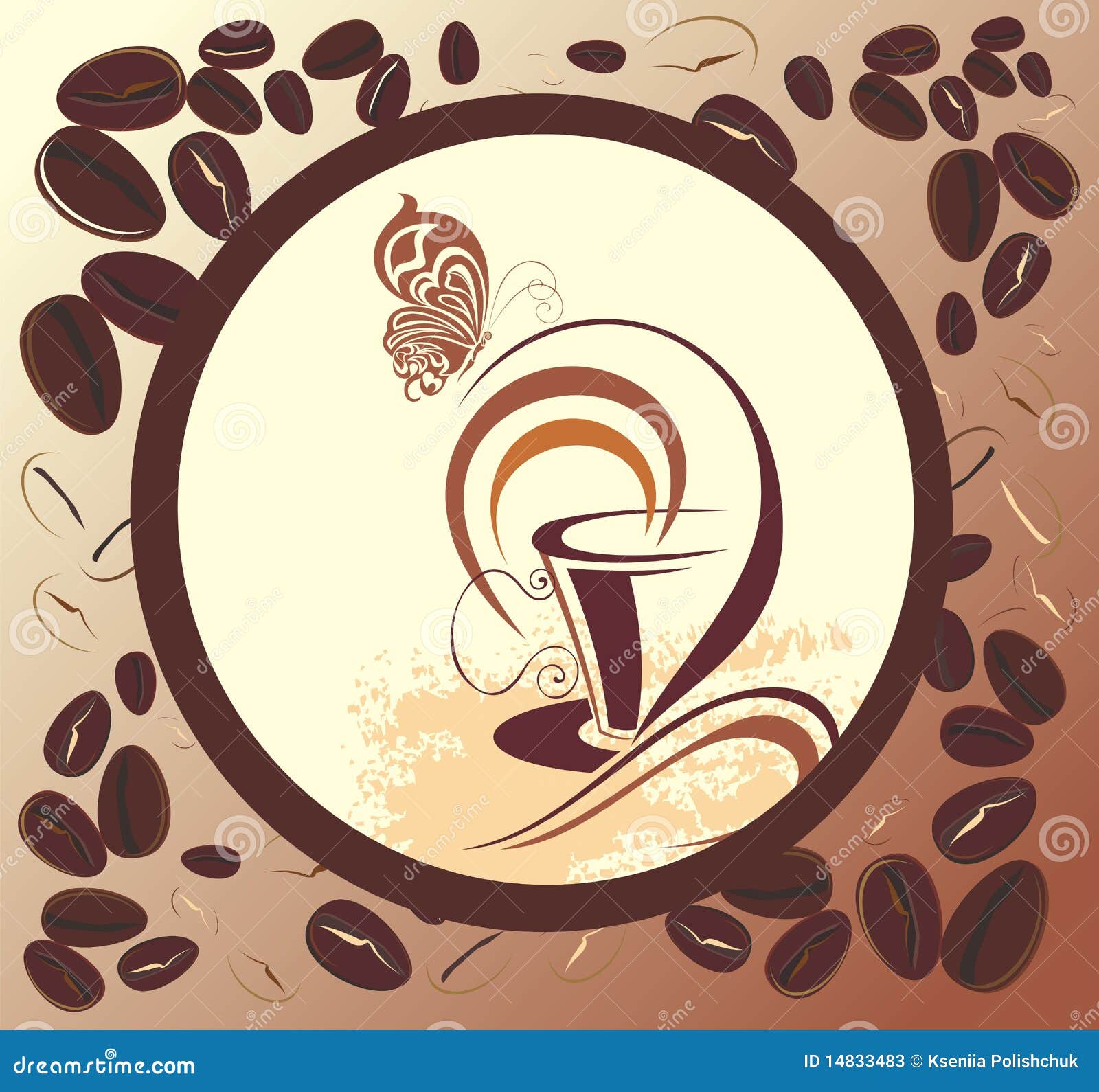 Butterfly And Coffee Logo Design, Brand Identity Logos Designs Vector ...