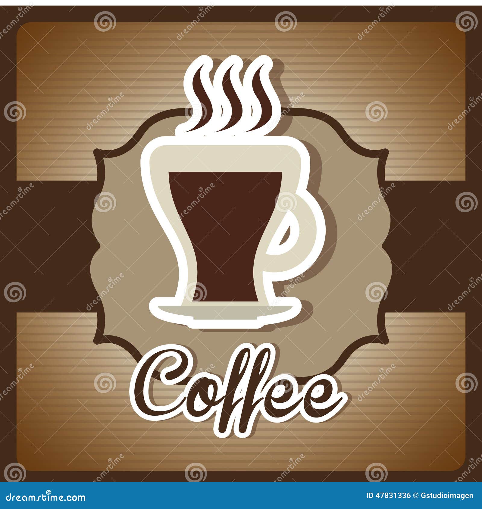Coffee design stock illustration. Illustration of shop - 47831336