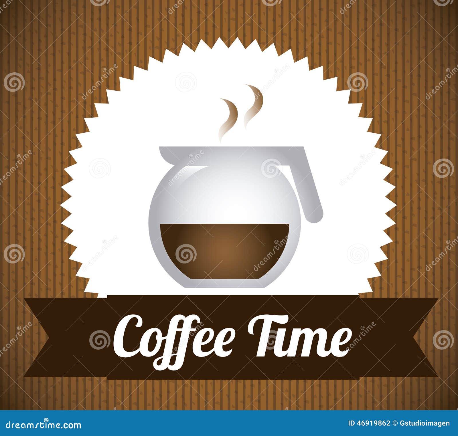Coffee design stock vector. Illustration of element, modern - 46919862