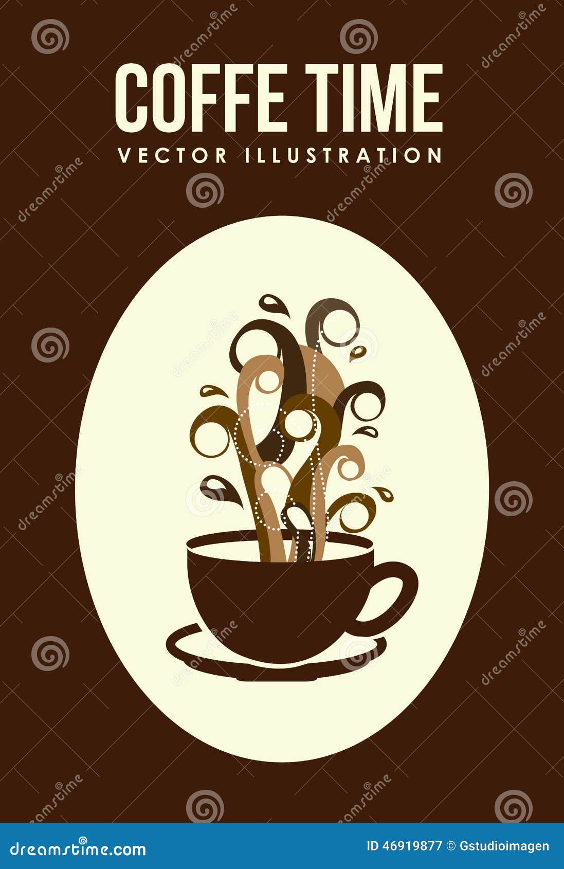 Coffee design stock vector. Illustration of decoration - 46919877