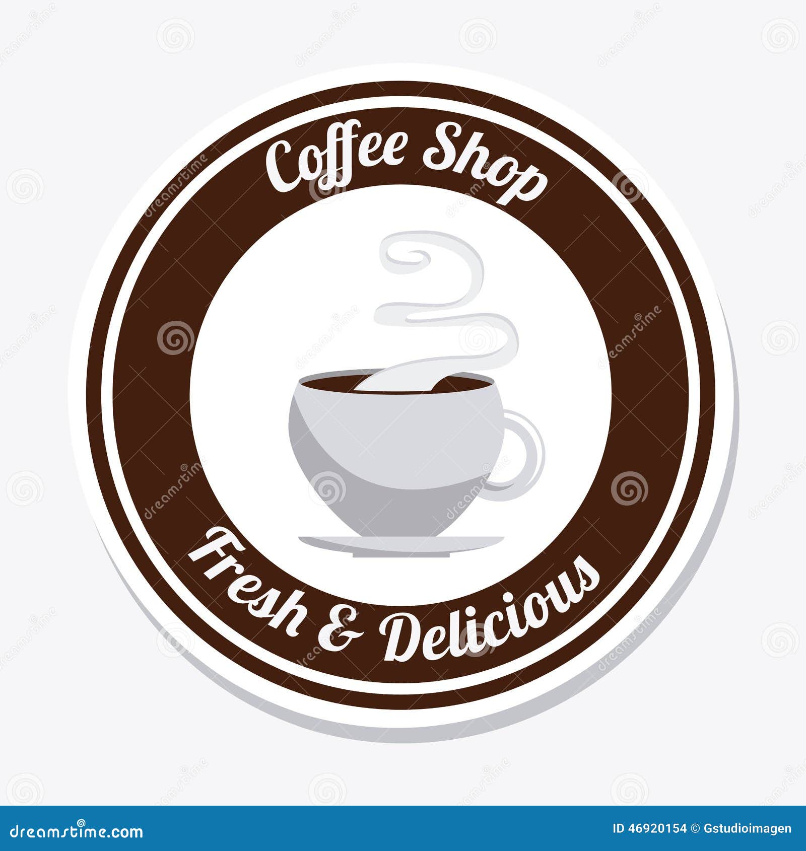 Coffee design stock vector. Illustration of creative - 46920154