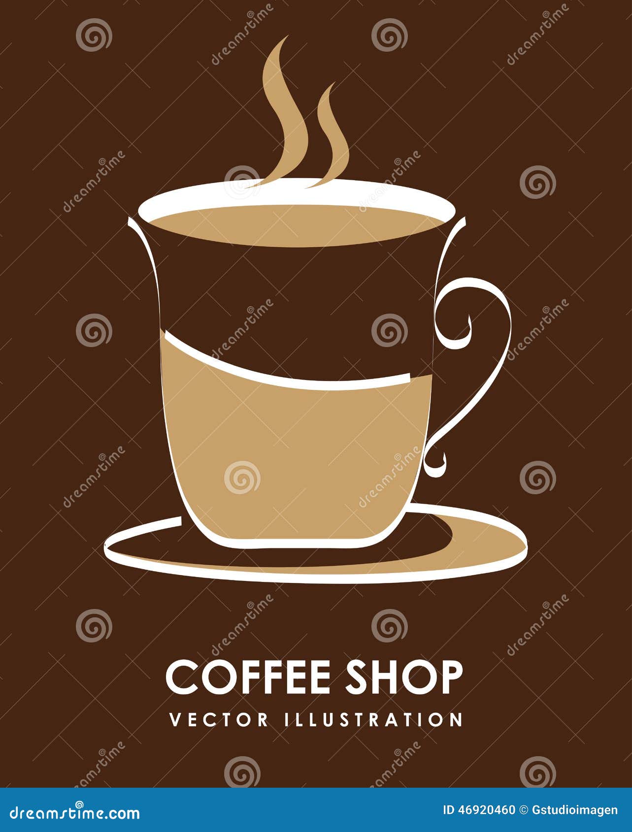 Coffee design stock vector. Illustration of closeup, sign - 46920460