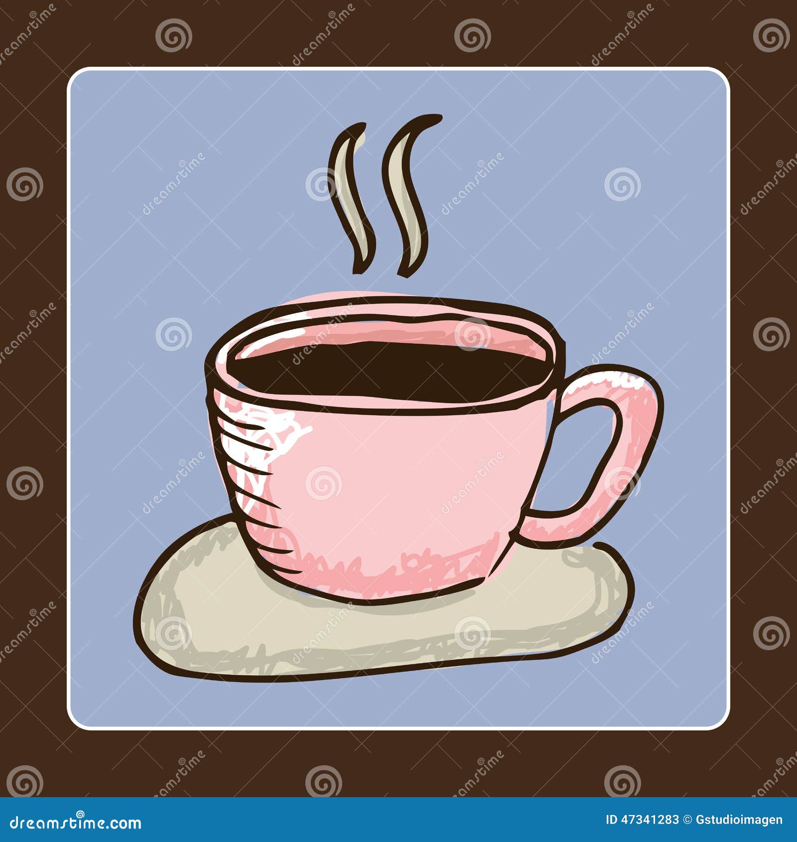 Coffee design stock vector. Illustration of caffeine - 47341283