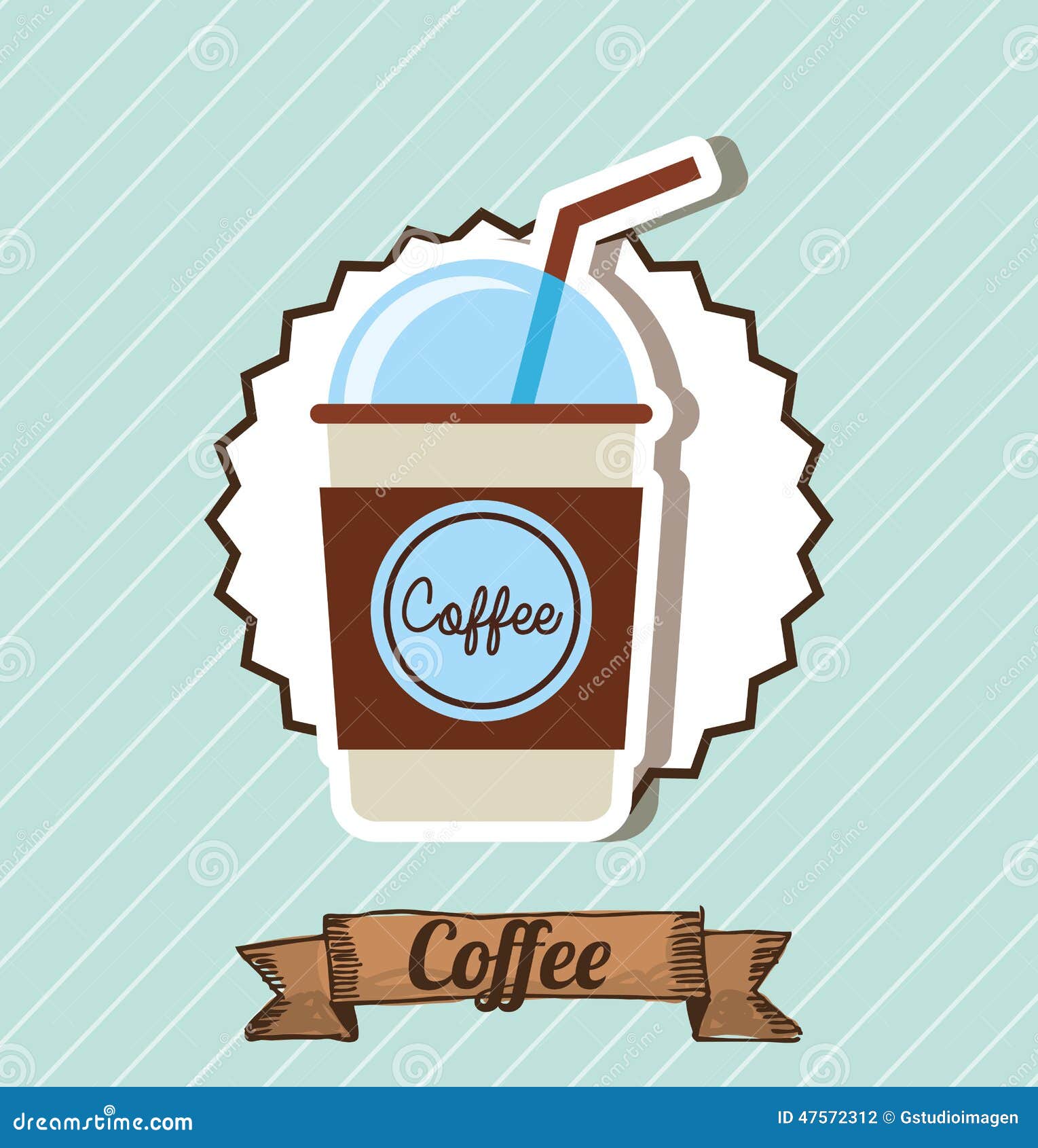 Coffee design stock vector. Illustration of restaurant - 47572312