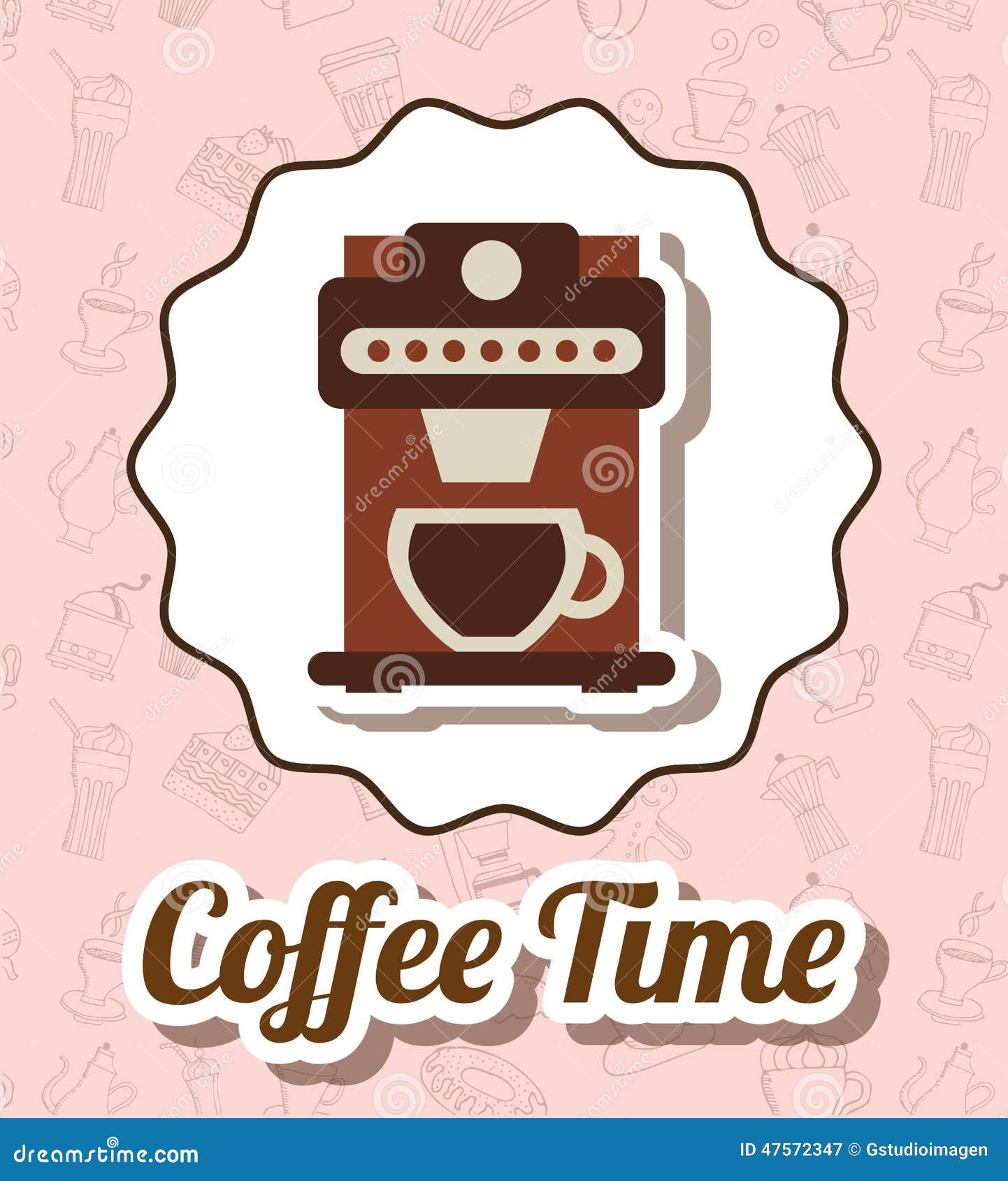 Coffee design stock vector. Illustration of creative - 47572347