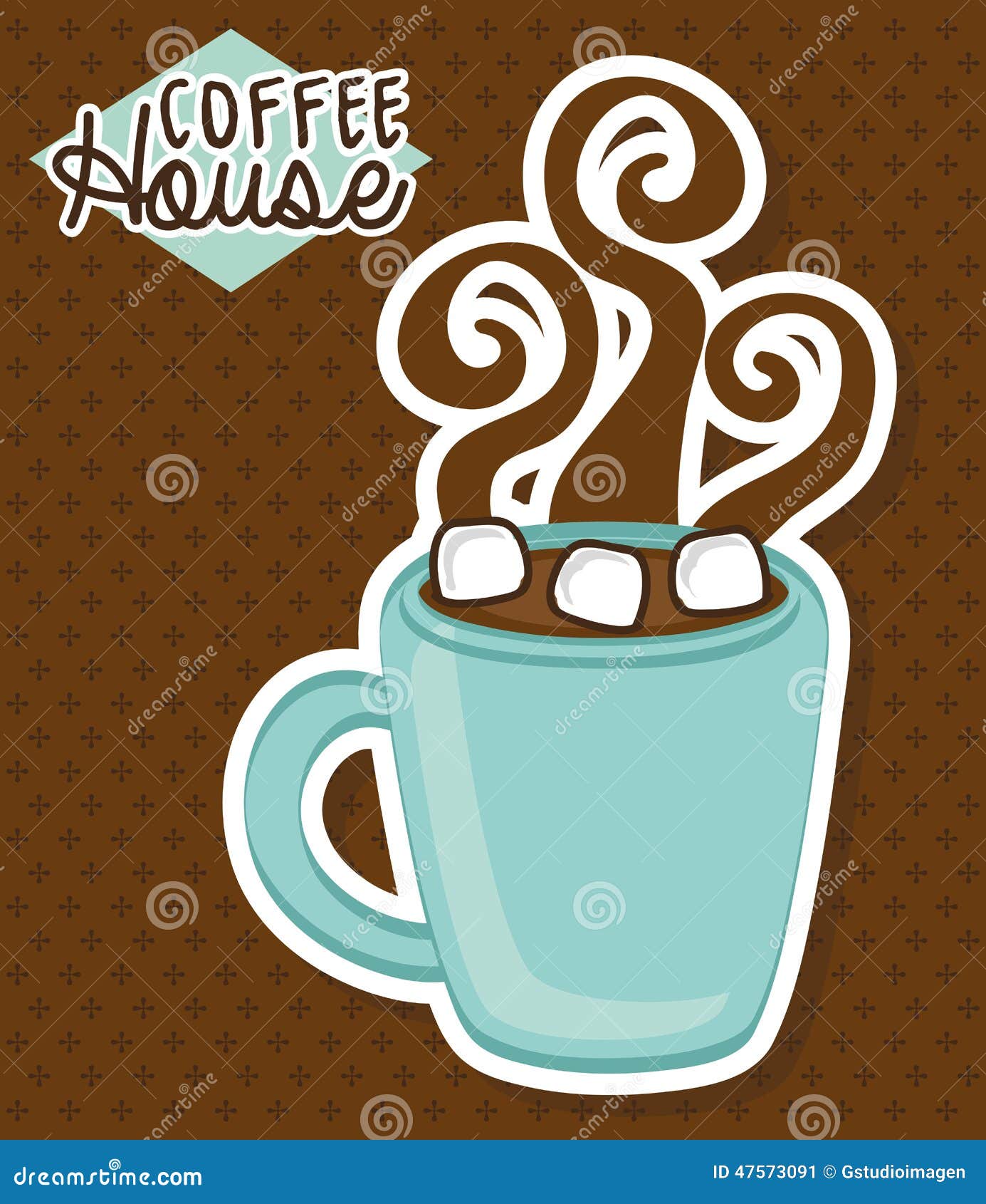 Coffee design stock vector. Illustration of pattern, sign - 47573091