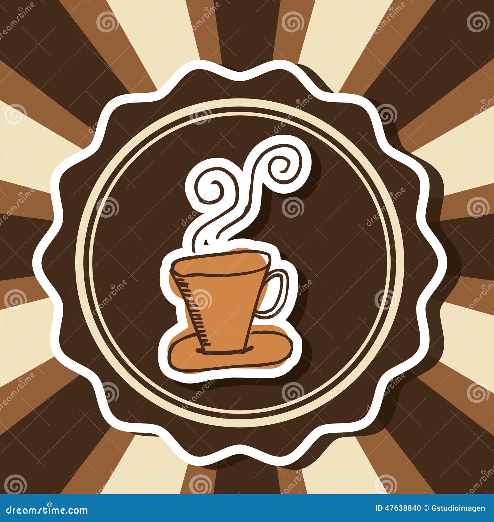 Coffee design stock vector. Illustration of poster, design - 47638840