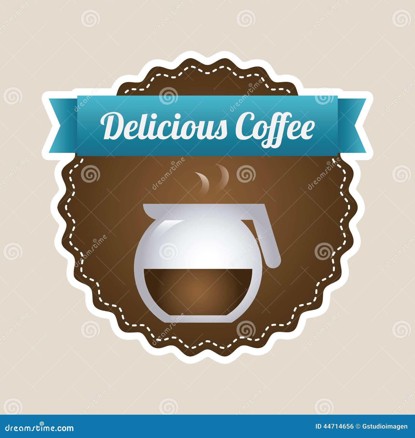 Coffee design stock vector. Illustration of aroma, coffee - 44714656