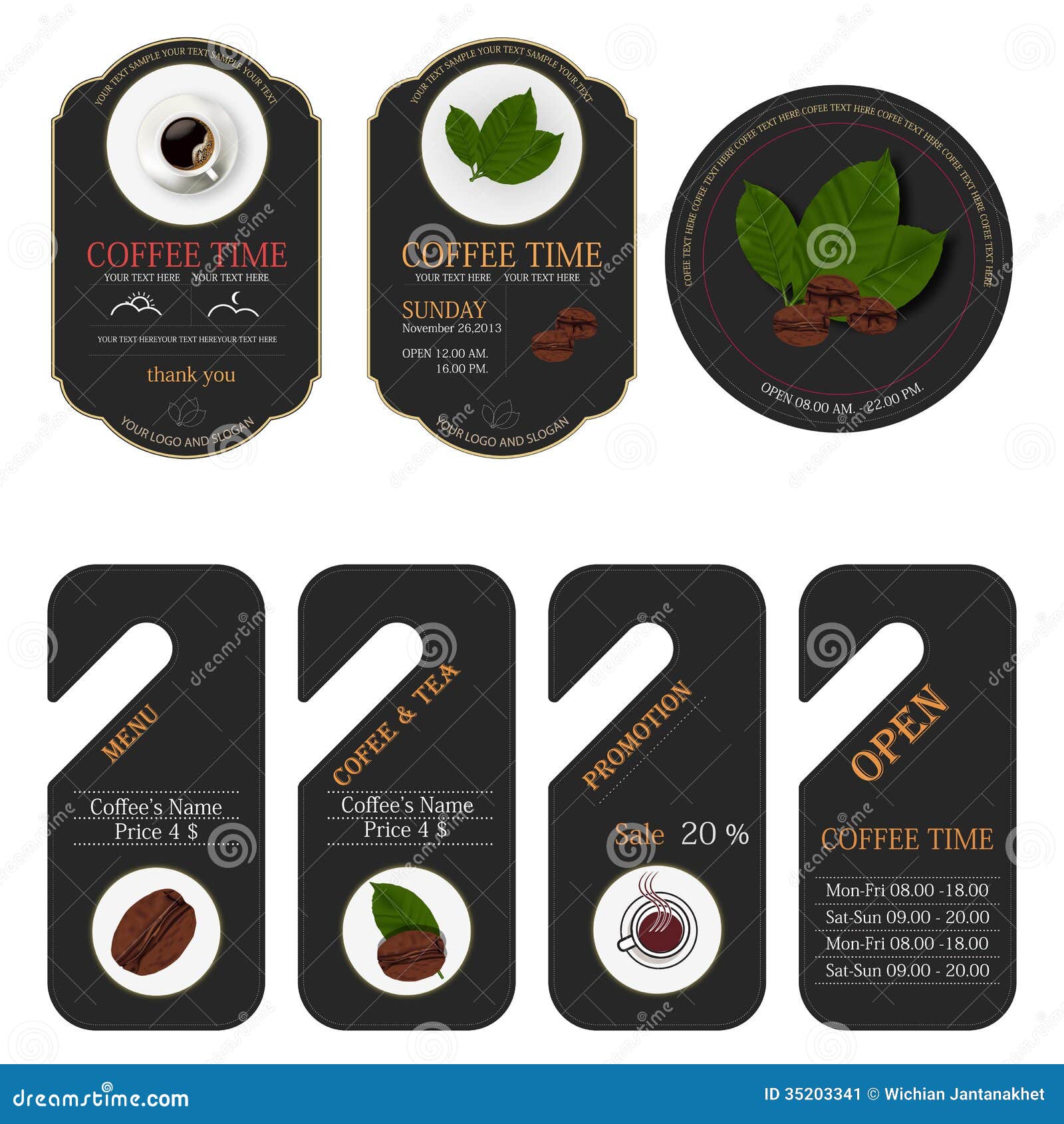 Coffee design retro style stock illustration. Illustration of business ...