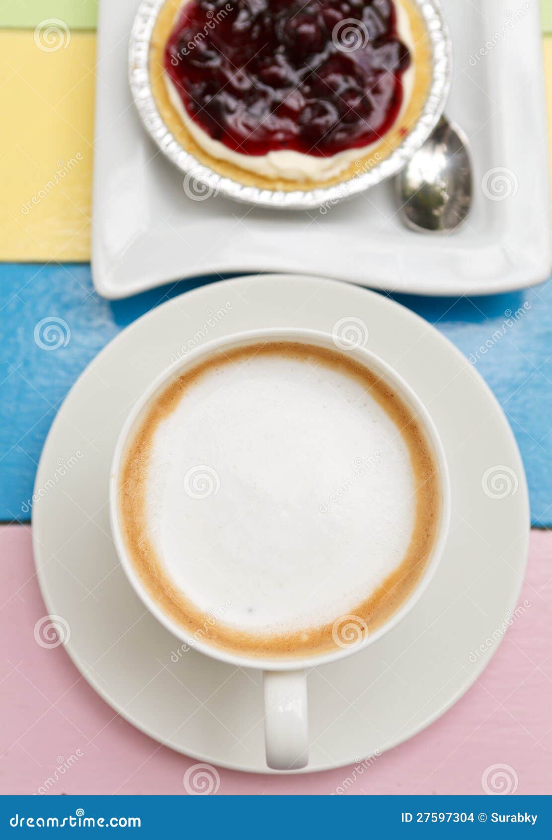 Coffee and dessert stock photo. Image of blueberry, pastry - 27597304