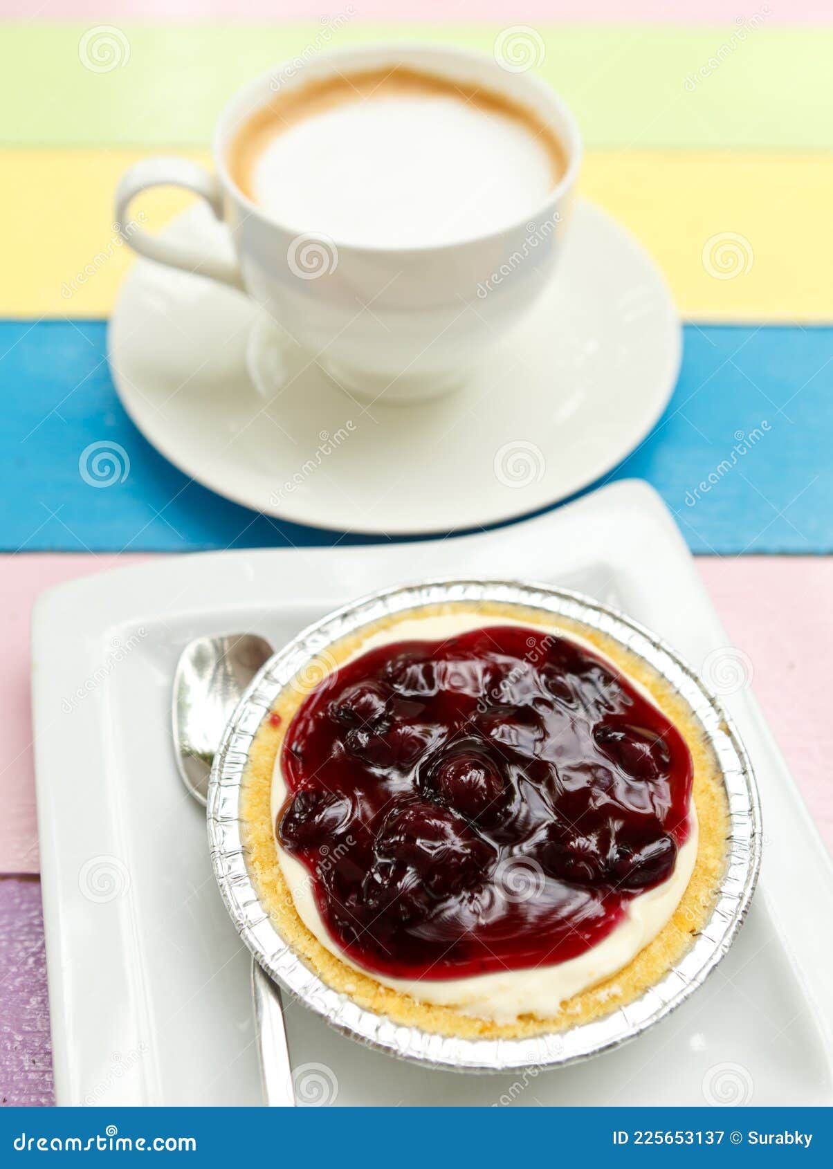 Coffee and dessert stock image. Image of coffee, drink - 225653137