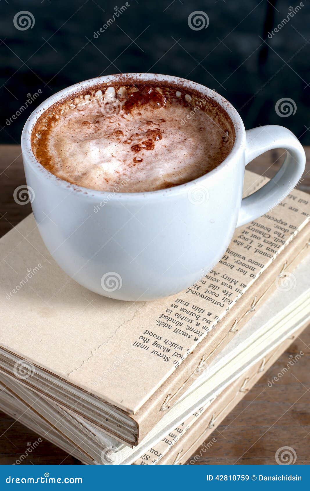 Coffee on a diary stock image. Image of powder, diary - 42810759