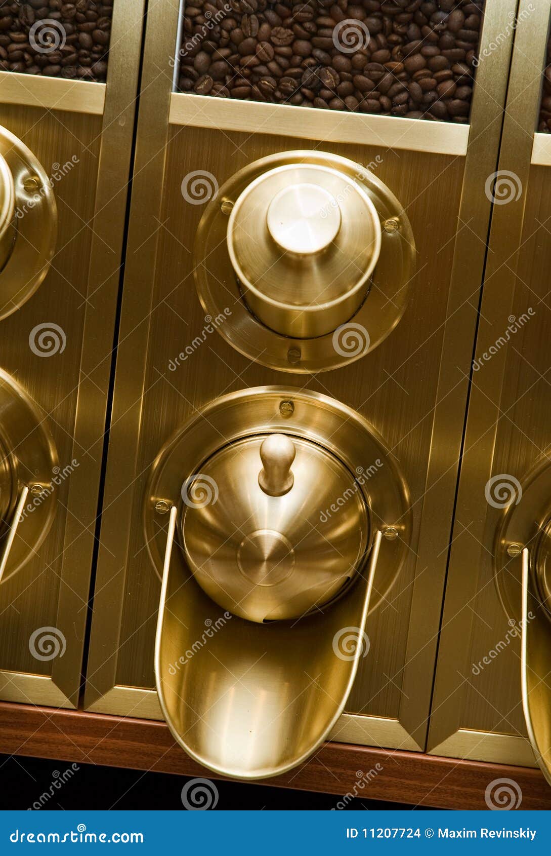 Coffee Dispenser stock photo. Image of colombian, retail - 11207724