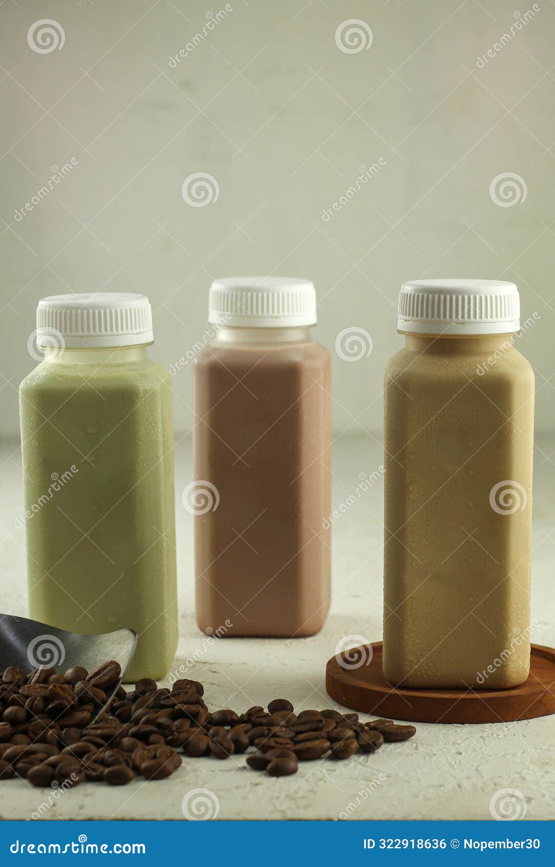 Coffee drink in a bottle stock photo. Image of asia - 322918636
