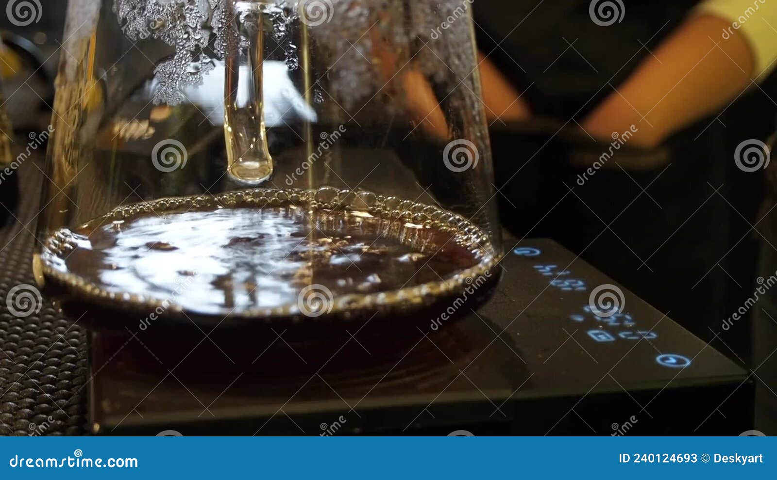 Coffee Drip from Filter V60 Stock Video - Video of coffeemachine ...