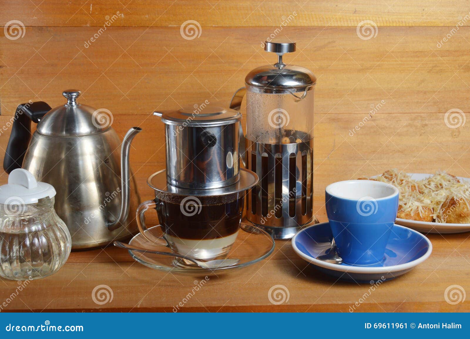Coffee dripping stock image. Image of maker, black, milk - 69611961