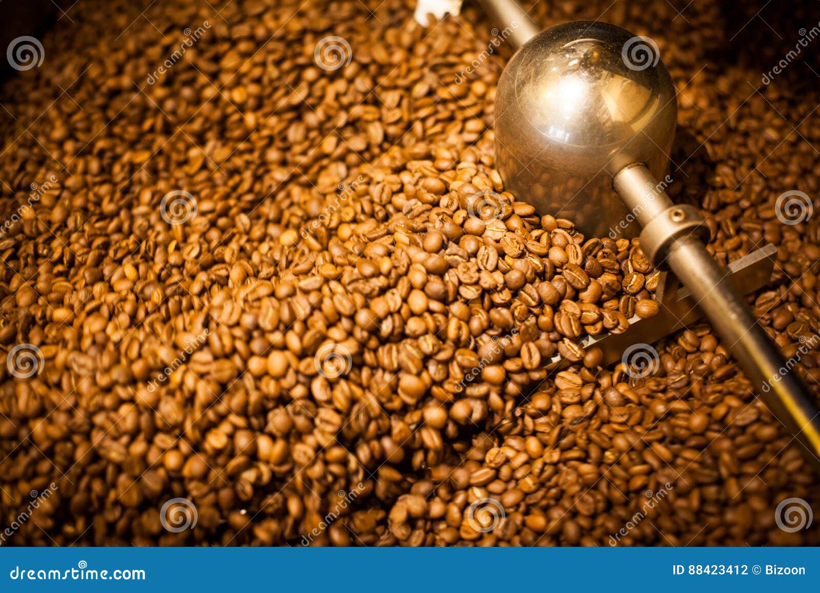 Coffee drying machine stock photo. Image of heat, rotating - 88423412
