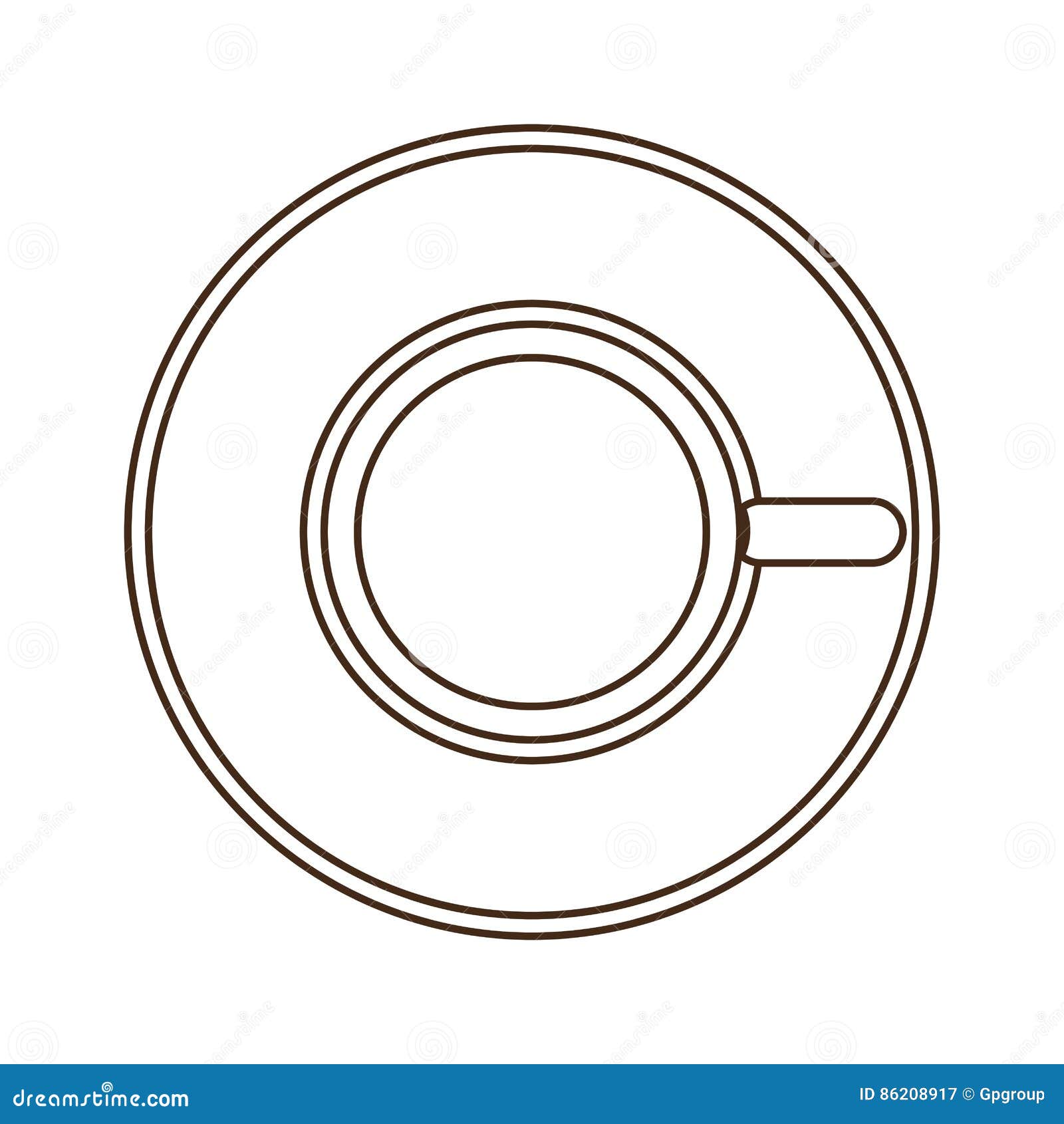Coffee espresso icon image stock illustration. Illustration of ...