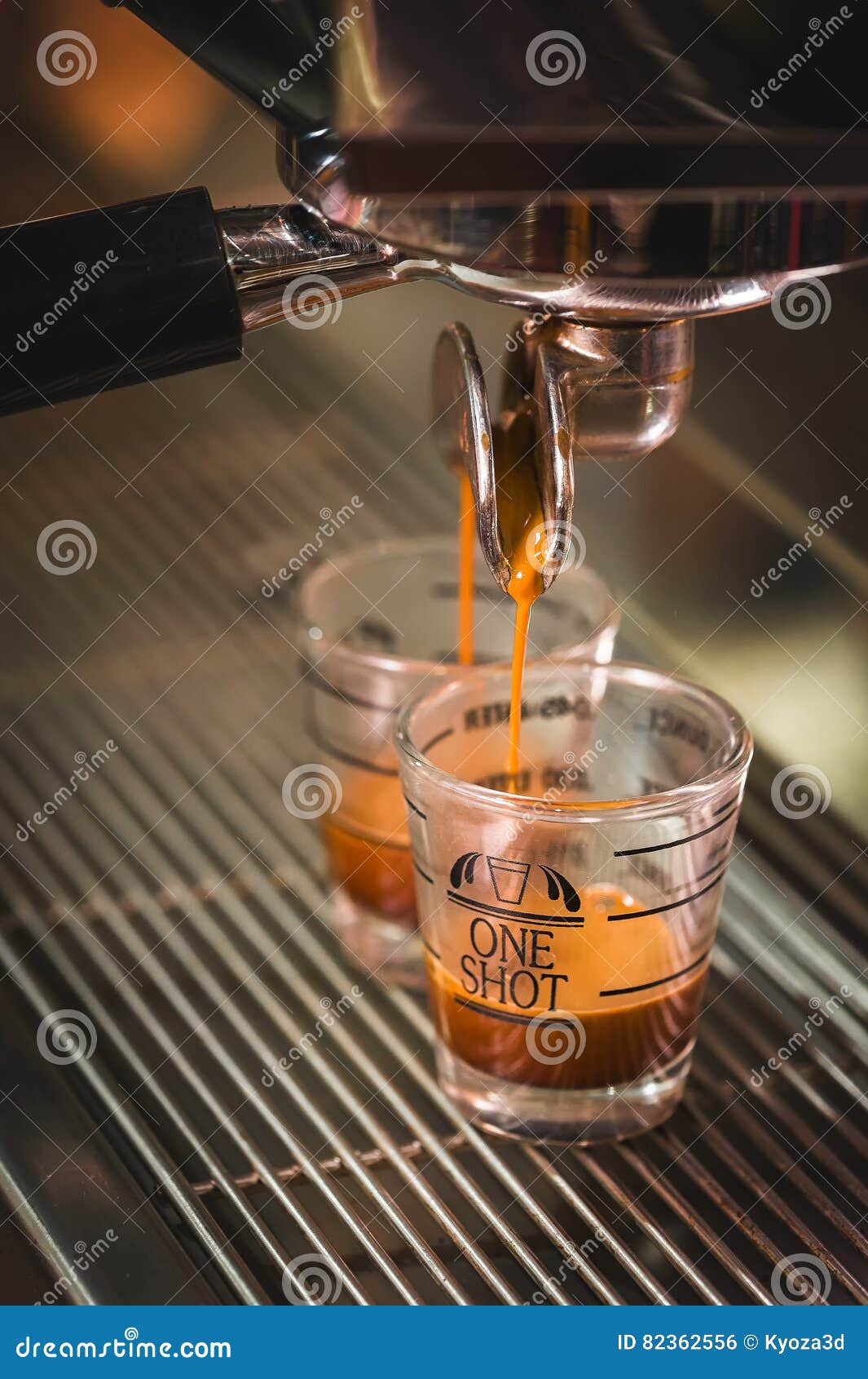 Coffee Espresso shot stock photo. Image of machine, life - 82362556