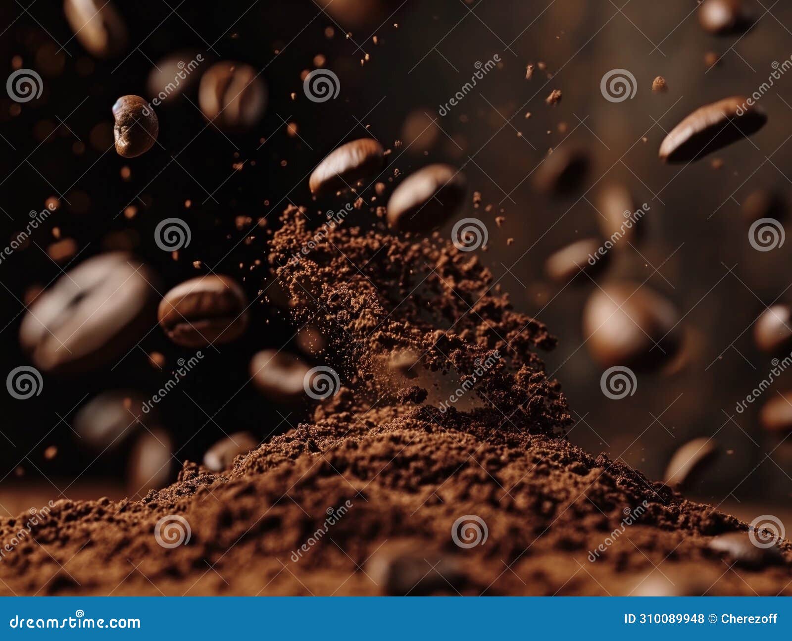 Coffee Explosion stock photo. Image of energy, coffee - 310089948